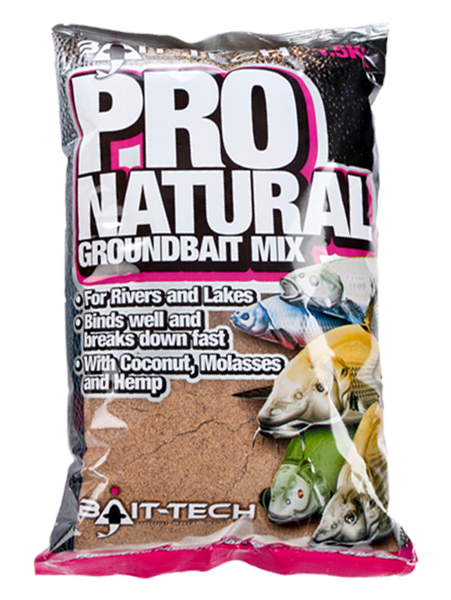 Bait-Tech Pro Natural Groundbait Mix 1.5kg - West Lothian Angling