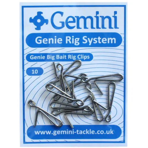 Gemini Genie Big Bait Rig Clips - West Lothian Angling