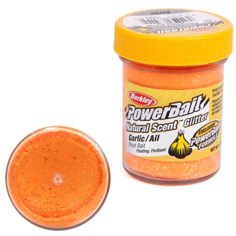 Berkley Powerbait Natural Scent Florescent Orange Garlic - West Lothian ...