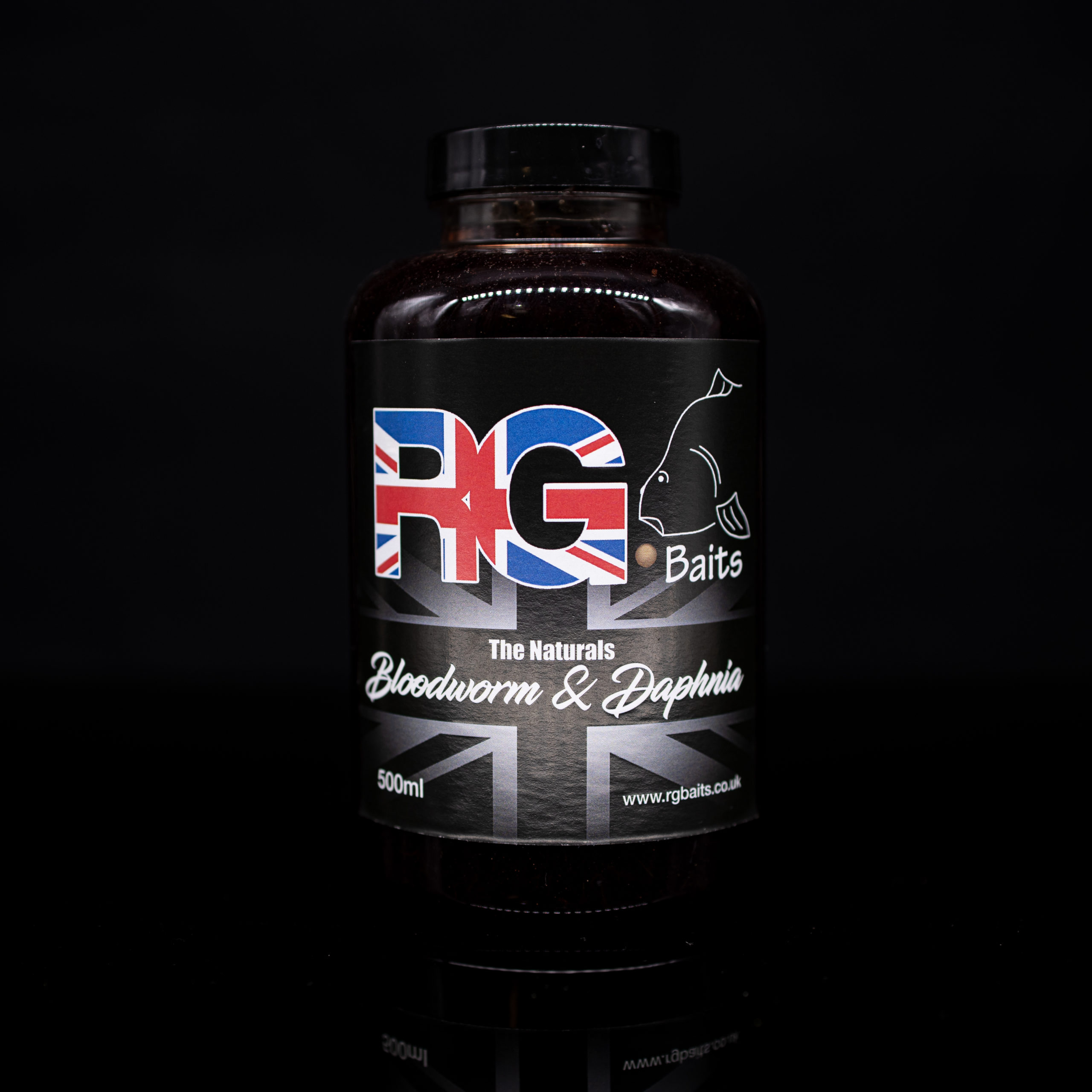 RG Baits Bloodworm & Daphnia Liquid Extract 500ml - West Lothian Angling