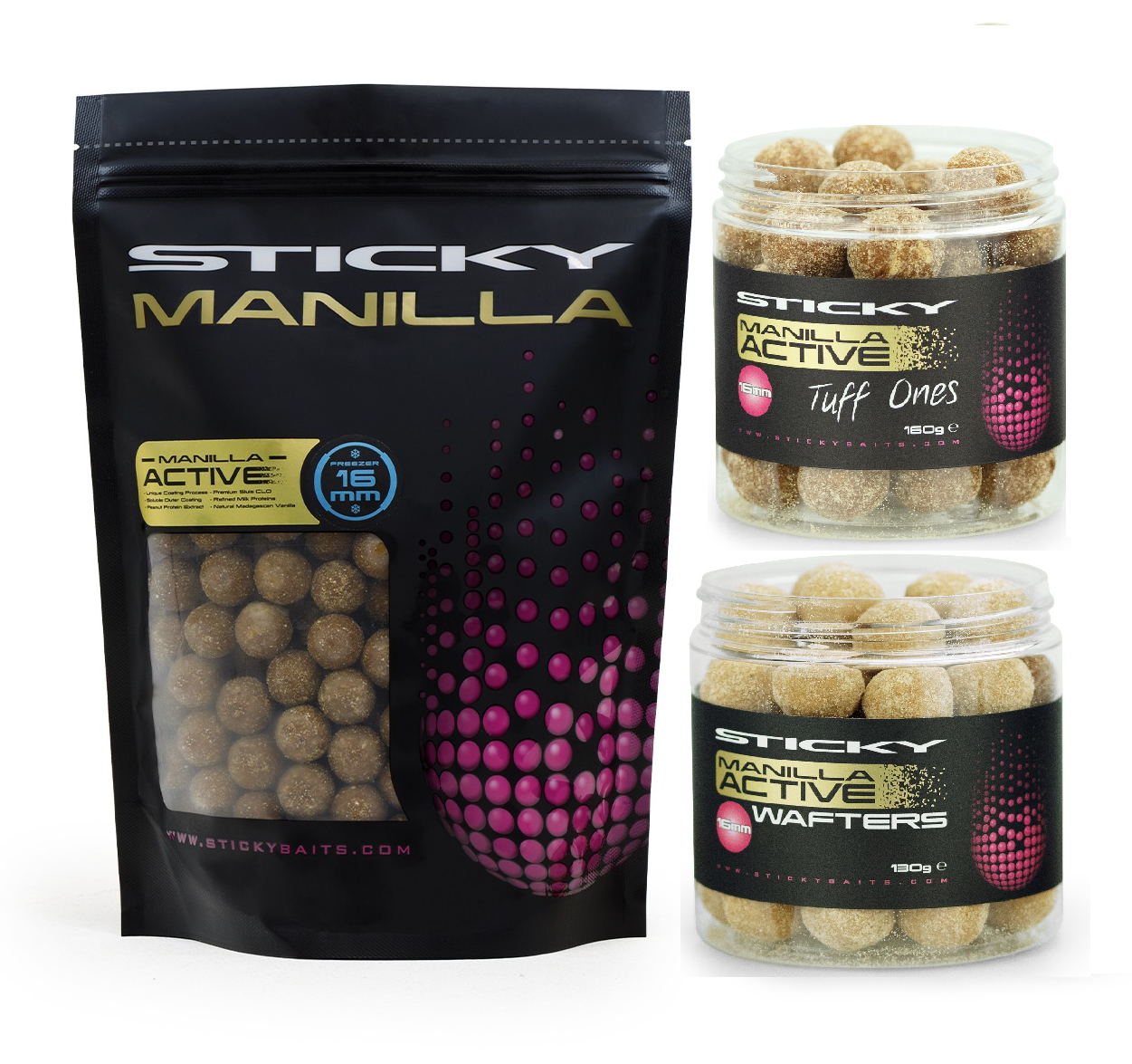 Sticky Baits Manilla Active Bait Range - West Lothian Angling